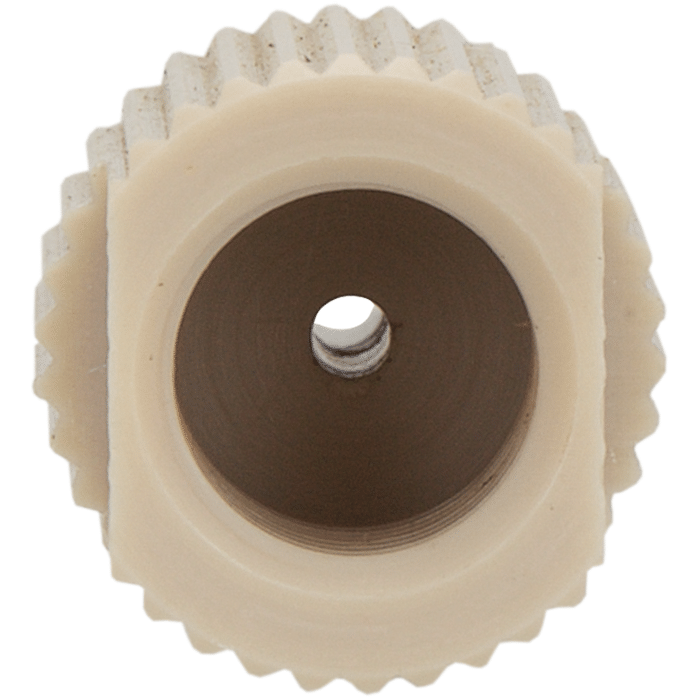 Adapter, for use with Low to Medium Pressure HPLC. 1/4-28 female to ...