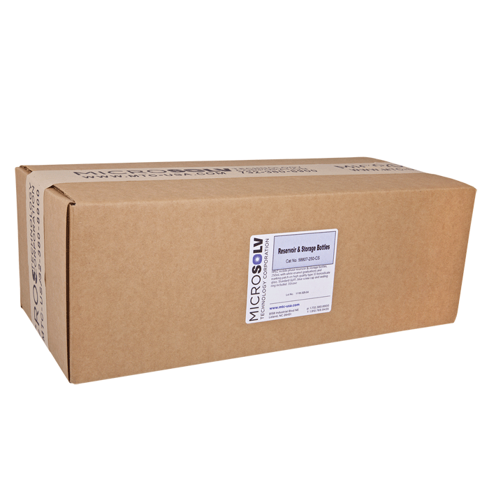 Bottles, HPLC Mobile Phase Storage, Glass, Clear, 250ml, Screw Top ...