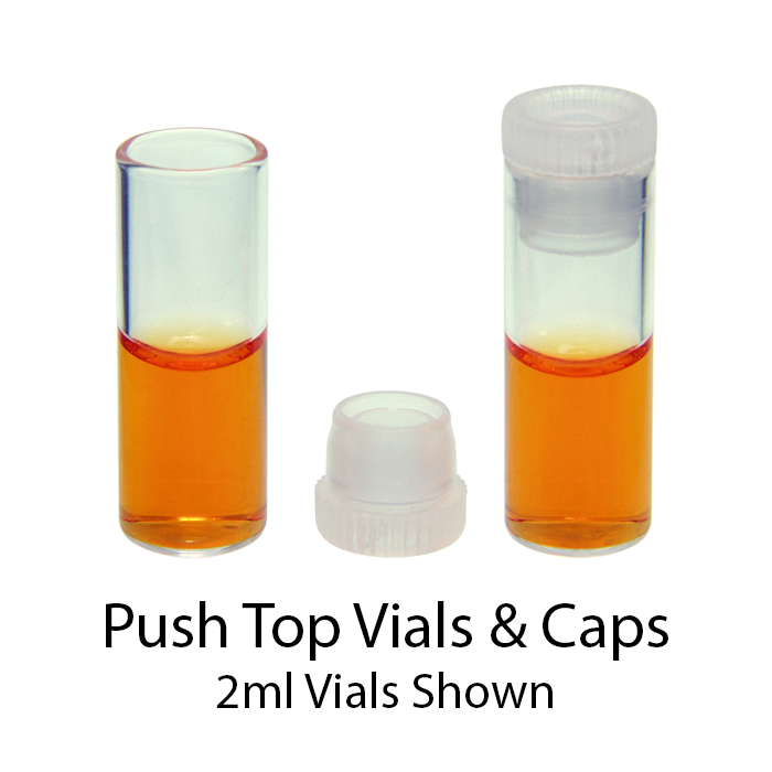 Push Top Vial & Cap Kits - Microsolv Technology Corporation